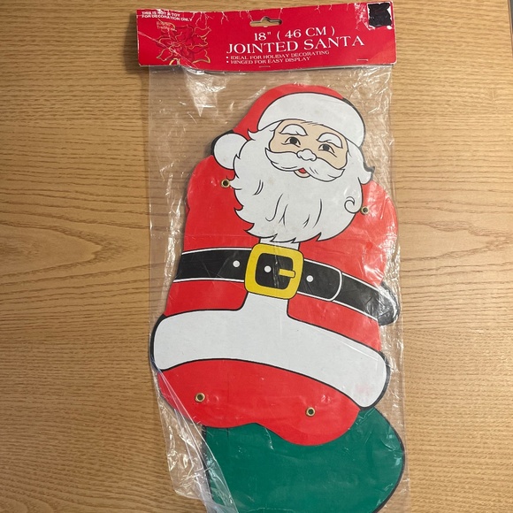 Holiday Traditions | Holiday | Vintage Holiday Traditions Jointed Santa ...